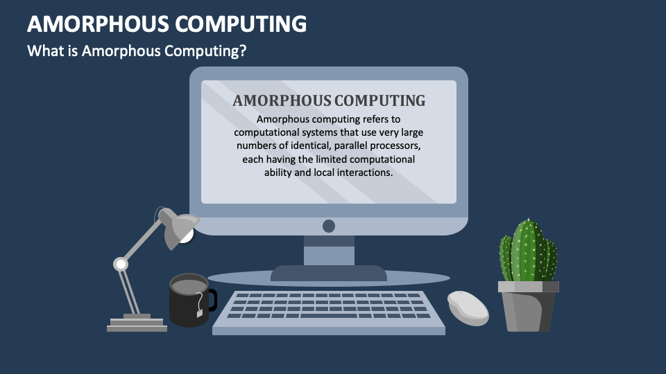 Amorphous Computing PowerPoint and Google Slides Template - PPT Slides