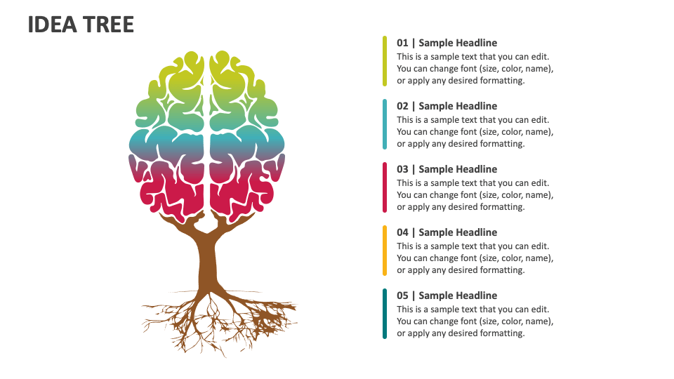 Idea Tree PowerPoint and Google Slides Template - PPT Slides