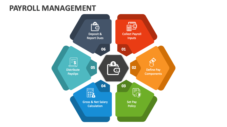 Payroll Management PowerPoint and Google Slides Template - PPT Slides