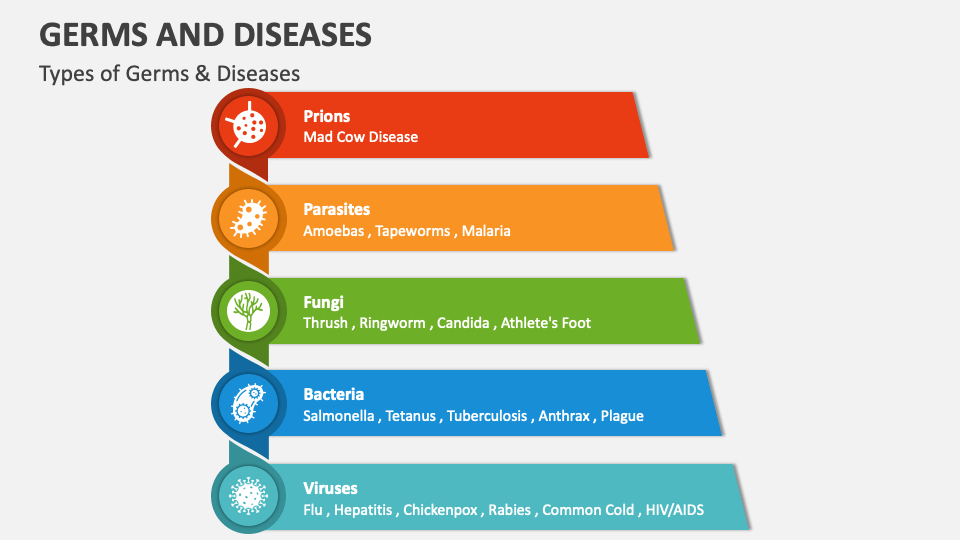 Germs and Diseases PowerPoint and Google Slides Template - PPT Slides