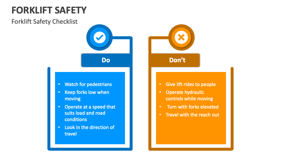 Forklift Safety PowerPoint and Google Slides Template - PPT Slides
