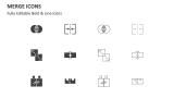 Merge Icons for PowerPoint and Google Slides - PPT Slides
