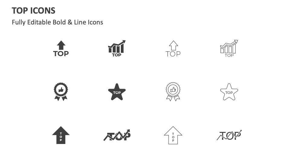 Top Icons for PowerPoint and Google Slides - PPT Slides