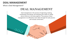 Deal Management PowerPoint and Google Slides Template - PPT Slides
