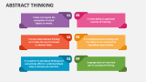 Abstract Thinking PowerPoint and Google Slides Template - PPT Slides