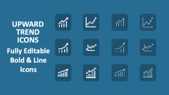 Upward Trend Icons for PowerPoint and Google Slides - PPT Slides