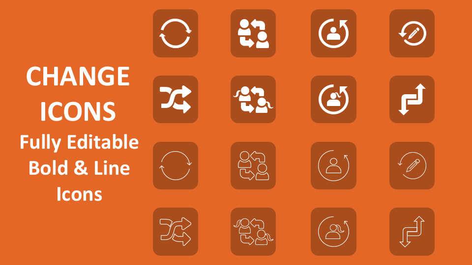 Change Icons PowerPoint Presentation Slides - PPT Template