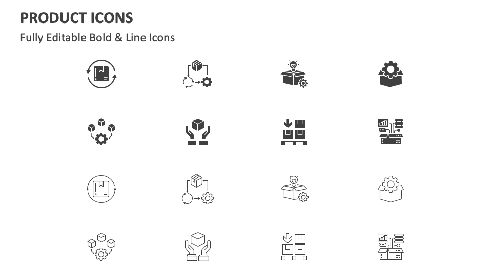 Product Icons for PowerPoint and Google Slides - PPT Slides