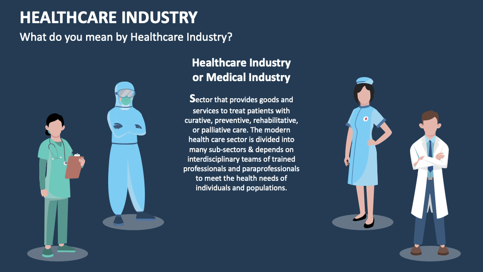Healthcare Industry PowerPoint and Google Slides Template - PPT Slides