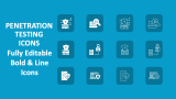 Penetration Testing Icons for PowerPoint and Google Slides - PPT Slides