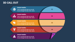3D Call Out PowerPoint Presentation Slides - PPT Template