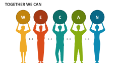 Together We Can PowerPoint Presentation Slides - PPT Template