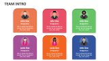 Team Intro PowerPoint and Google Slides Template - PPT Slides