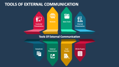 Tools of External Communication PowerPoint and Google Slides Template - PPT Slides