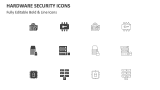 Hardware Security Icons for PowerPoint and Google Slides - PPT Slides