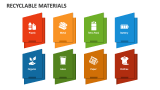 Recyclable Materials PowerPoint and Google Slides Template - PPT Slides