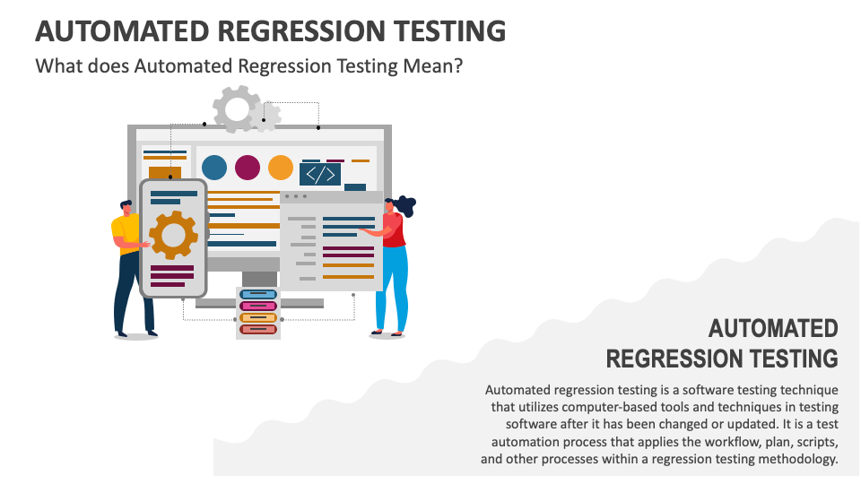Automated Regression Testing PowerPoint and Google Slides Template ... Automated Regression Testing PowerPoint and Google Slides Template ...