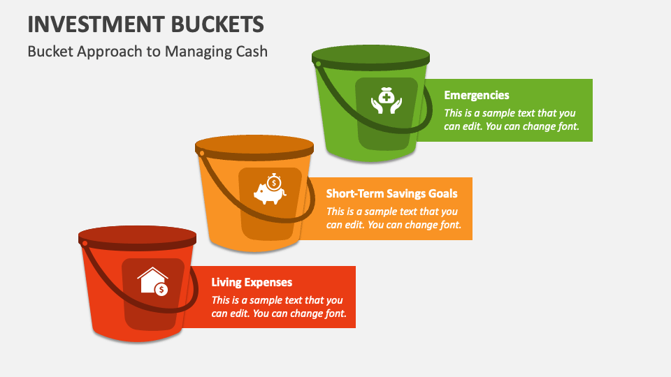 Investment Buckets PowerPoint Presentation Slides - PPT Template Investment Buckets PowerPoint Presentation Slides - PPT Template