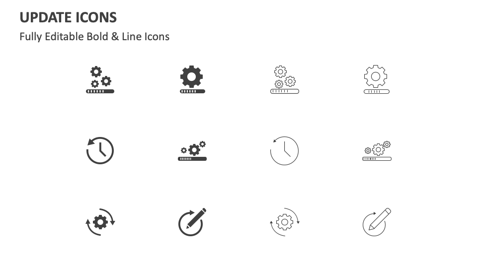 Update Icons for PowerPoint and Google Slides - PPT Slides