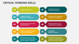 Critical Thinking Skills PowerPoint and Google Slides Template - PPT Slides