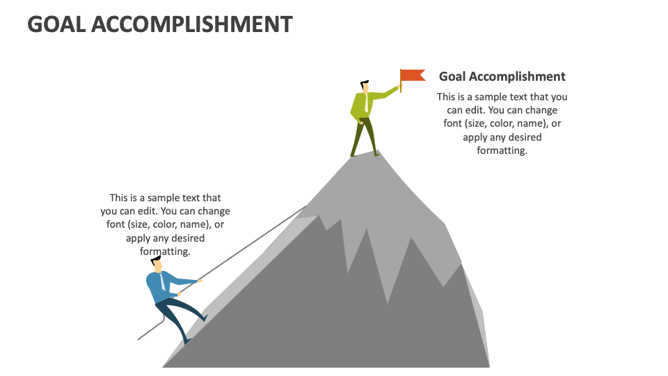 Goal Accomplishment PowerPoint Presentation Slides - PPT Template
