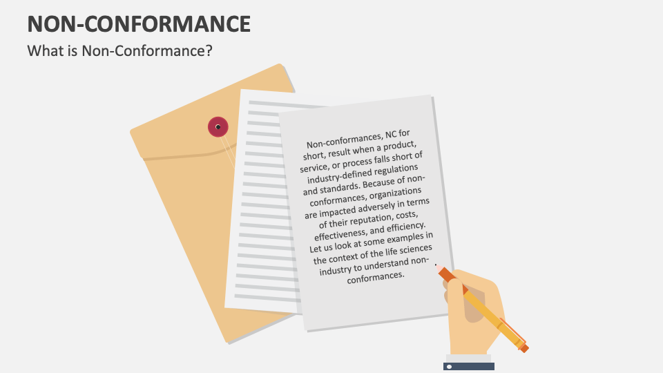 Non-Conformance PowerPoint and Google Slides Template - PPT Slides