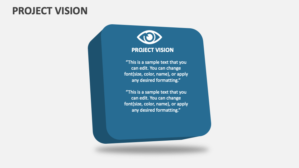 Project Vision PowerPoint Presentation Slides - PPT Template