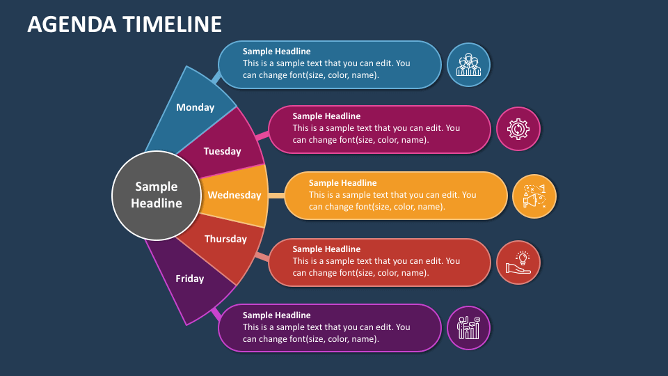 Agenda Timeline PowerPoint Presentation Slides - PPT Template