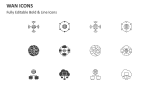 WAN Icons for PowerPoint and Google Slides - PPT Slides