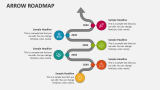 Arrow Roadmap PowerPoint Presentation Slides - PPT Template