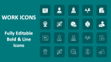 Work Icons for PowerPoint and Google Slides - PPT Slides