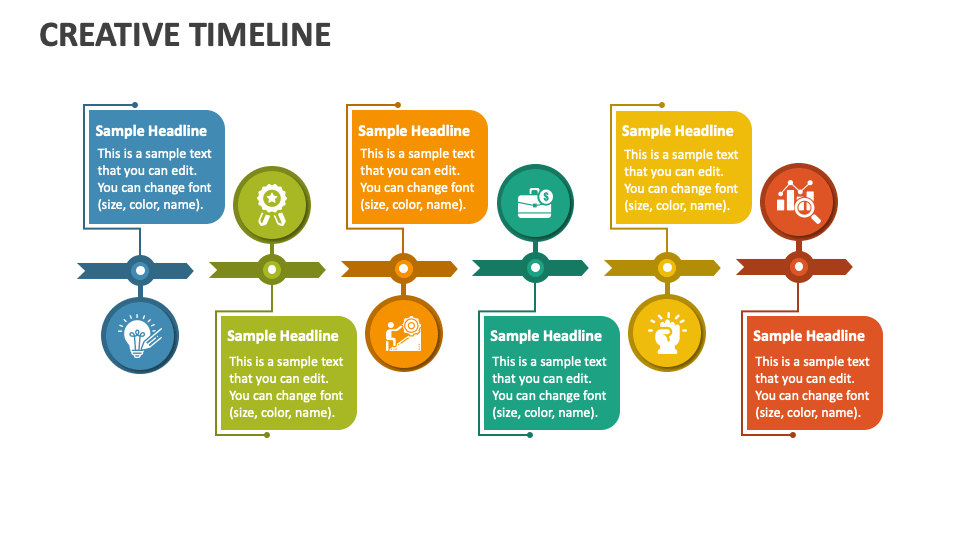 Creative Timeline PowerPoint Presentation Slides - PPT Template