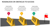 Roadblocks or Obstacles to Success PowerPoint and Google Slides ...