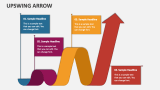 Upswing Arrow PowerPoint Presentation Slides - PPT Template
