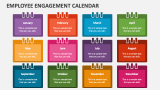 Employee Engagement Calendar PowerPoint Presentation Slides - PPT Template