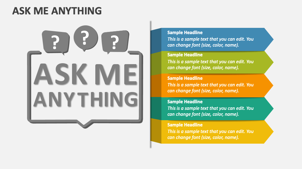 Ask Me Anything PowerPoint and Google Slides Template - PPT Slides