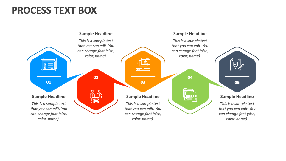 Process Text Box PowerPoint and Google Slides Template - PPT Slides