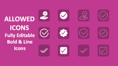Allowed Icons for PowerPoint and Google Slides - PPT Slides