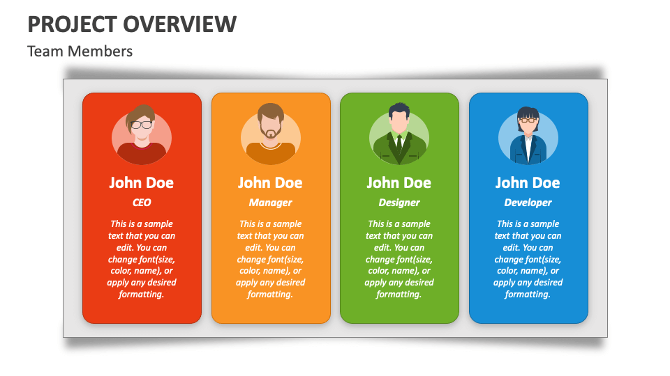 Project Overview PowerPoint and Google Slides Template - PPT Slides