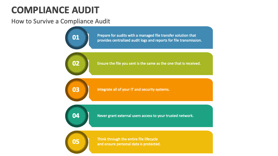 Compliance Audit PowerPoint and Google Slides Template - PPT Slides