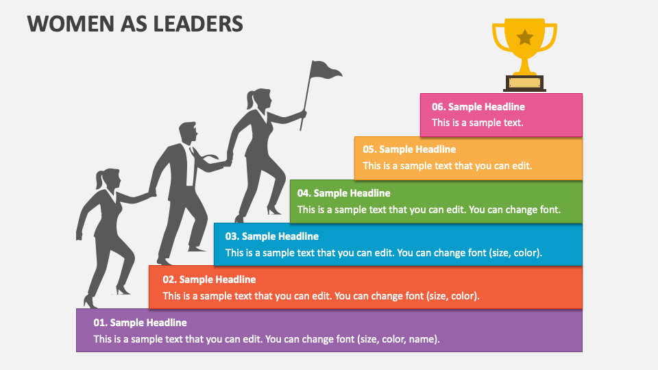 Women As Leaders Powerpoint Presentation Slides Ppt Template