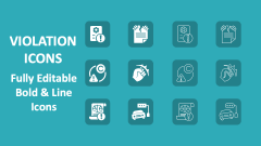 Violation Icons for PowerPoint and Google Slides - PPT Slides
