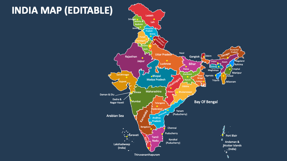 Editable India Map Ppt Template - vrogue.co Editable India Map Ppt Template - vrogue.co