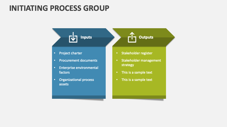 Initiating Process Group PowerPoint Presentation Slides - PPT Template