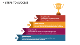 Free 4 Steps To Success PowerPoint Presentation Template - Google Slides