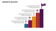 Growth Blocks PowerPoint and Google Slides Template - PPT Slides