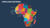 Africa Map PowerPoint Presentation Slides - PPT Template