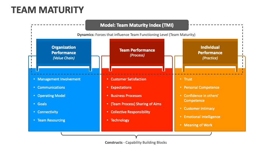 Team Maturity PowerPoint and Google Slides Template - PPT Slides