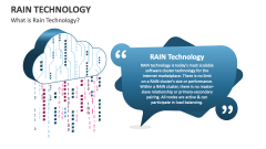 RAIN Technology PowerPoint and Google Slides Template - PPT Slides