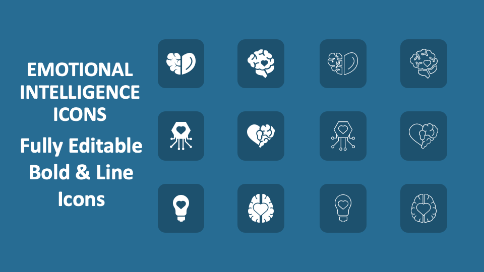 Emotional Intelligence Icons for PowerPoint and Google Slides - PPT Slides